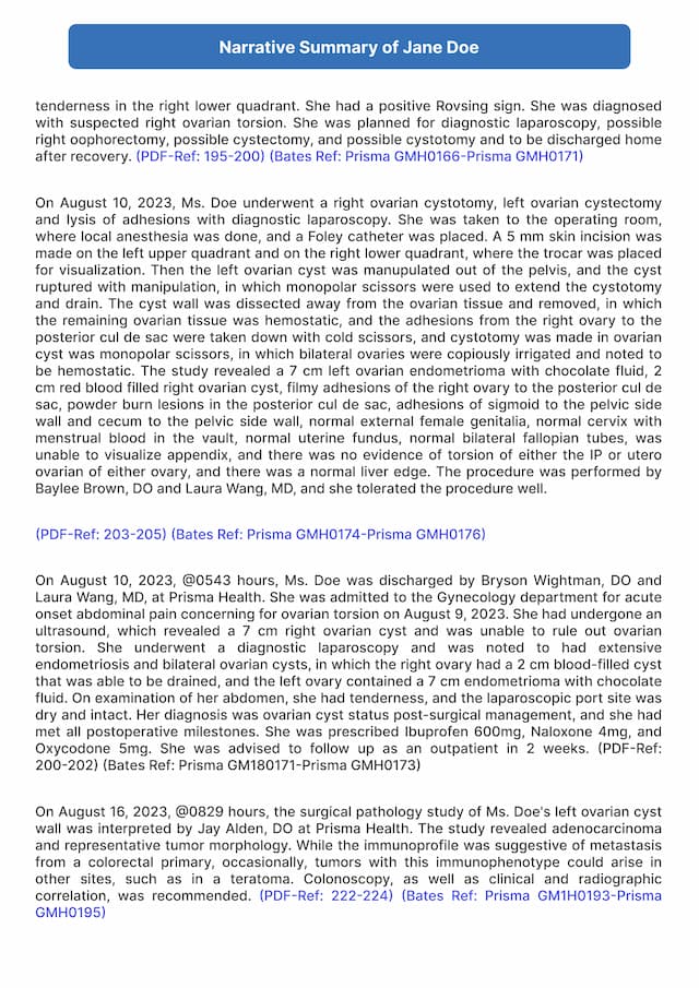 Medilenz | Narrative Summary