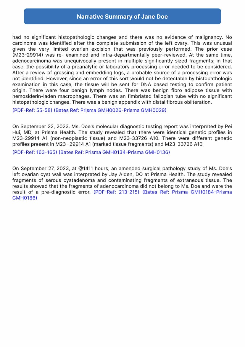 Medilenz | Narrative Summary